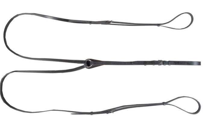 Triangle draw reins with stainless steel fittings – Showtime Equestrian